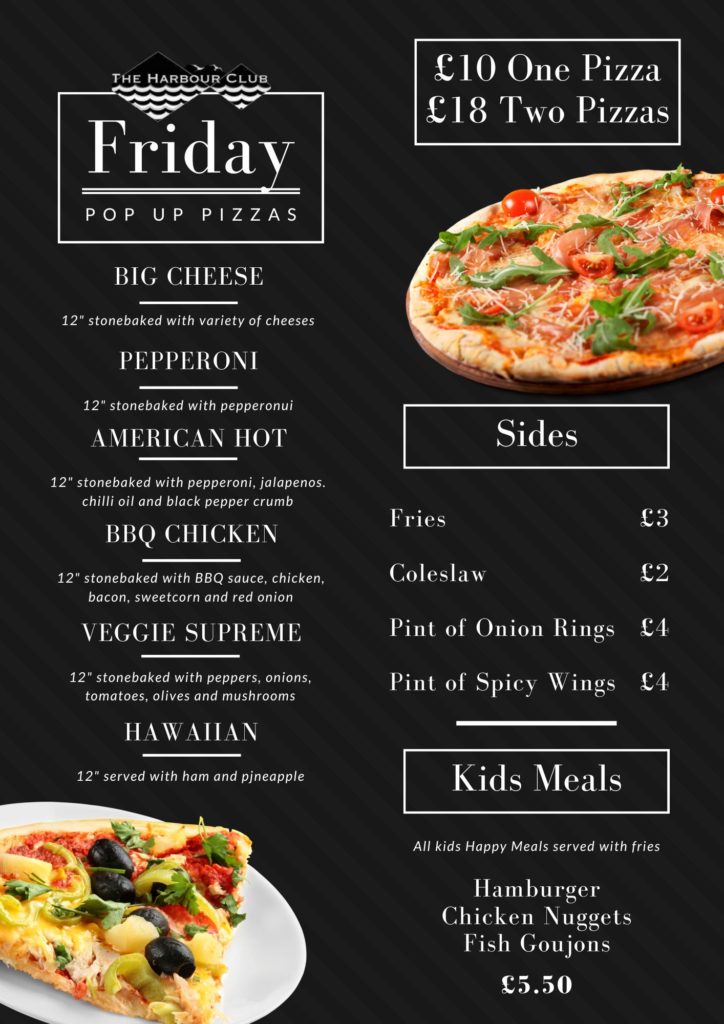 Whats on - the harbour club